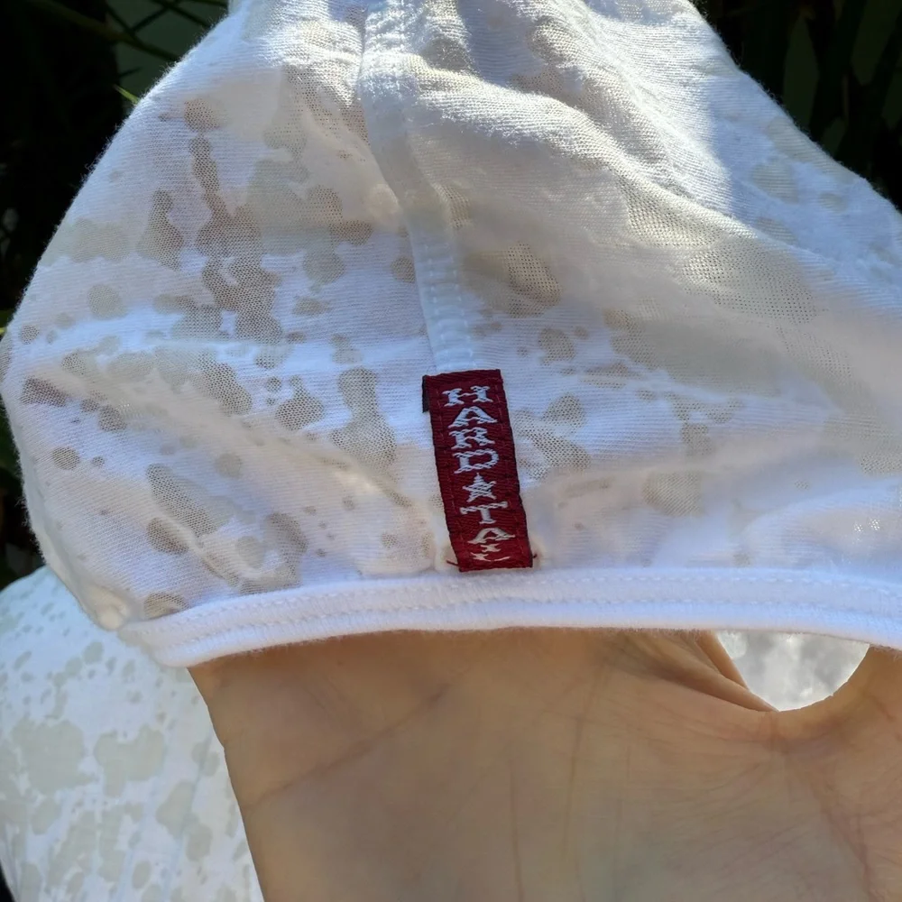 Hard Tail | Swim | Hard Tail White Burnout Swim Cover Up | Poshmark